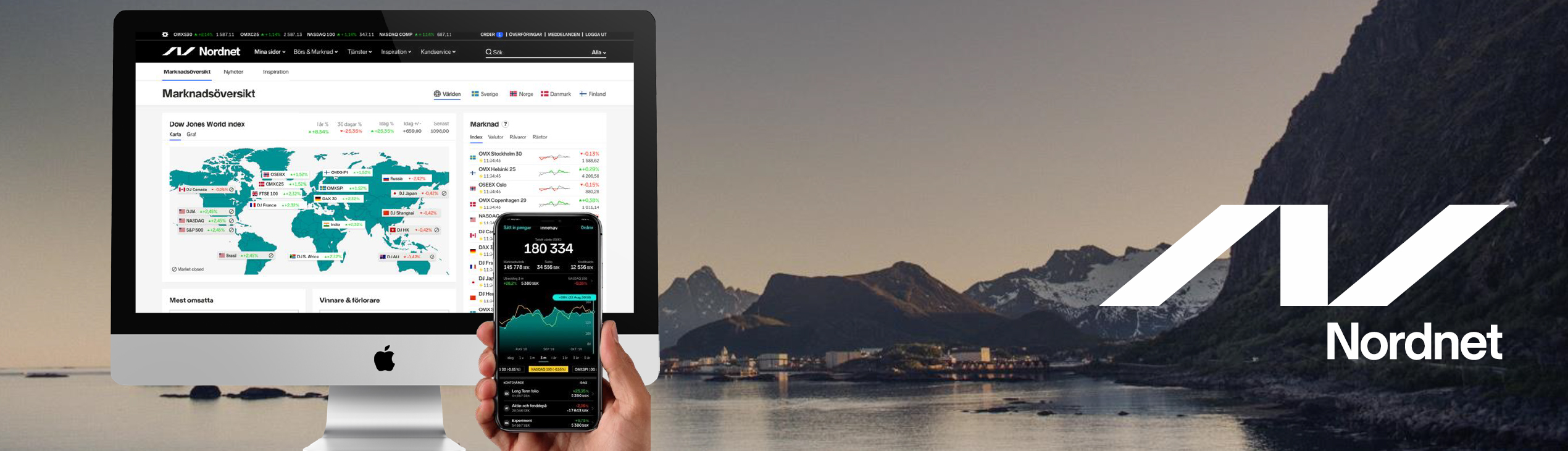 Carnegie joint global co-ordinator in the IPO of Nordnet - Carnegie